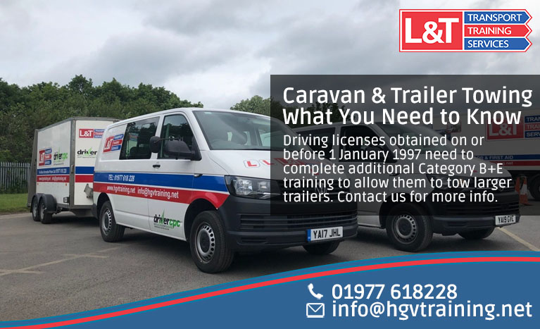 Guide on Towing a Caravan or Trailer | L&T Transport Training Services